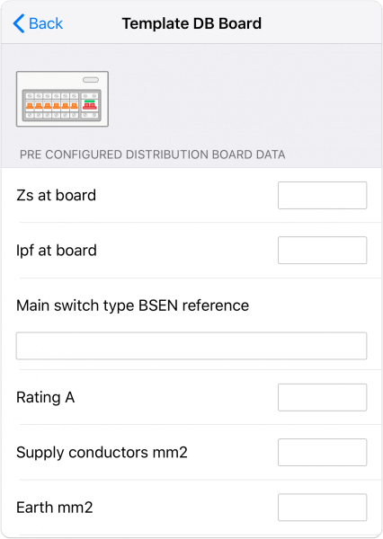 Pre Filled Distribution Board Template: Productive BS 7671 Electrical ...