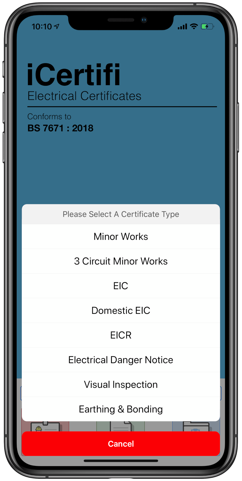 Creating An Electrical Certificate With iCertifi - iCertifi