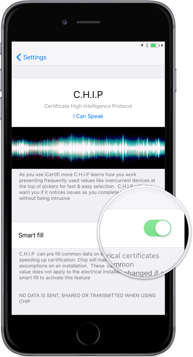 Smart Fill - Prefill Electrical Certificates - iCertifi