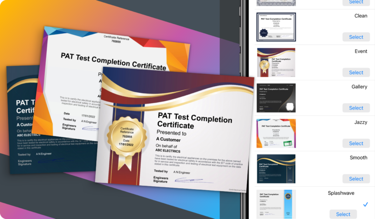 PAt Testing App: Accurate and Reliable PAT Testing Software | iCertifi